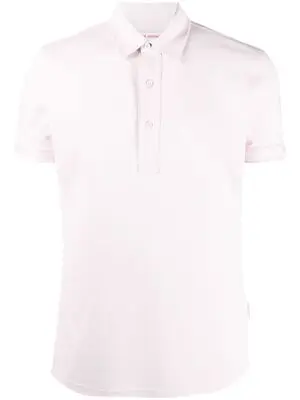 Orlebar Brown Sebastian Piqué Polo Shirt - Pink
