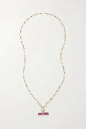 Pascale Monvoisin Debbie N°3 + Iman 9-karat Ruby And Diamond Necklace