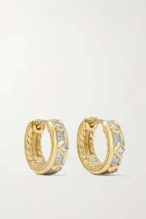 David Yurman Bezel Earrings
