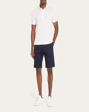 Vilebrequin Solid Terry Polo Shirt