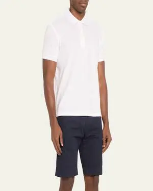 Vilebrequin Solid Terry Polo Shirt
