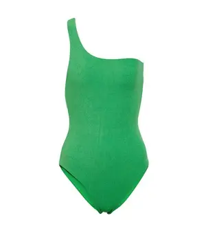 Jade Swim Evolve One-shoulder Swimsuit - Green