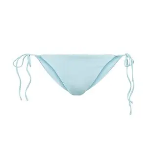 Jade Swim Ties Bikini Bottoms - Blue