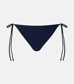 Jade Swim Ties Bikini Bottom - Blue