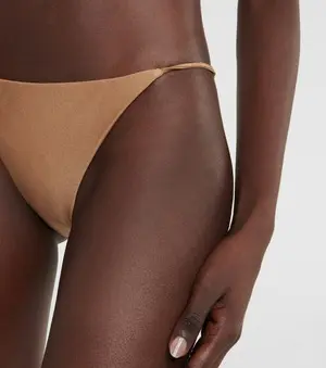 Jade Swim Bare Minimum Bikini Bottoms - Beige