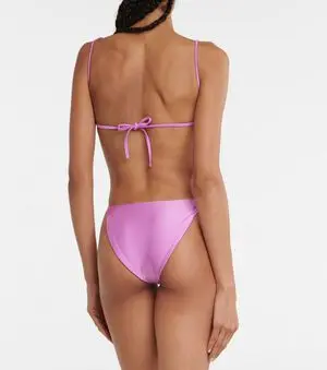 Jade Swim Bare Minimum Bikini Bottom - Purple