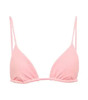 Jade Swim Via Bikini Top Pink