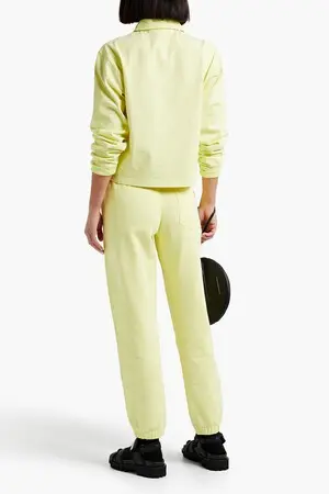 Helmut Lang Cotton-jersey Polo Shirt - Pastel Yellow
