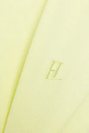 Helmut Lang Cotton-jersey Polo Shirt - Pastel Yellow
