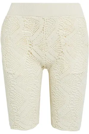 Helmut Lang Crocheted Shorts