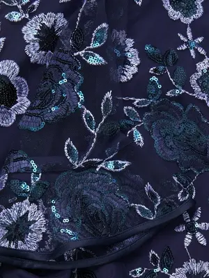 Shani Floral Embellished Sheath Dress