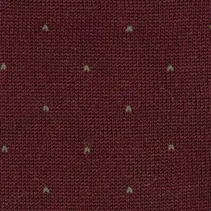 Pantherella Pin Dot Socks - Burgundy