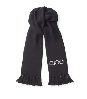 JIMMY CHOO Cashmere Jutta Scarf