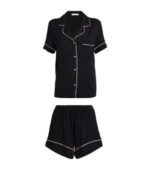 Eberjey Gisele Pyjama Set - Black