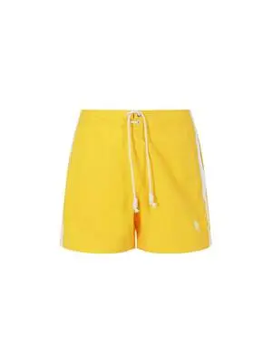 Palm Angels Swimwear Yellow/white