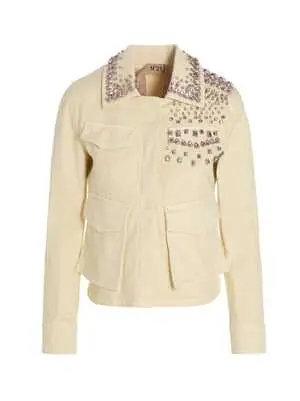 N.21 Jewel Appliqué Jacket