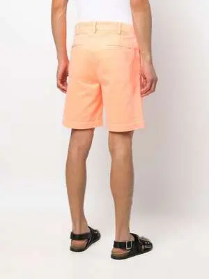 Palm Angels Cotton-twill Bermuda Shorts - Orange