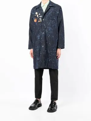 SONG FOR THE MUTE Paint-splatter Coat