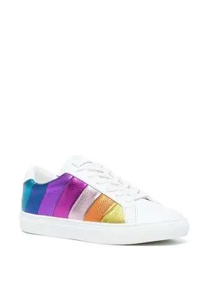 Kurt Geiger Lane Rainbow-stripe Sneakers