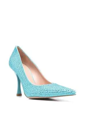 Liu Jo Pointed Toe High Heel Pumps - Blue