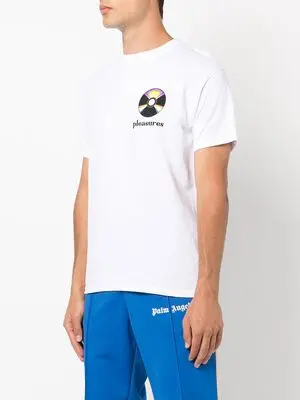PLEASURES Logo Print T-shirt