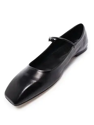 AeydĒ Square-toe Ballerina Flats