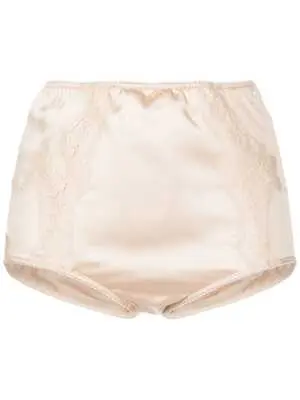 Dolce & Gabbana Lace-detail Briefs - Neutrals