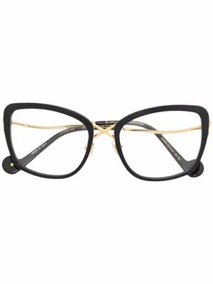 Anna-Karin Karlsson Lacroix Oversized Eyeglasses - Black