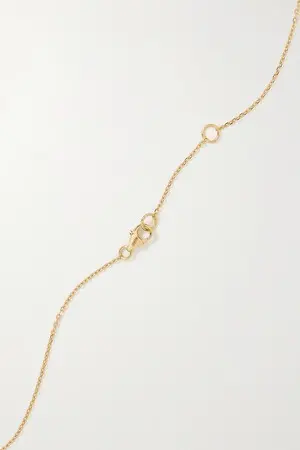 L’ATELIER NAWBAR The Dance 18-karat Mother-of-pearl And Diamond Choker
