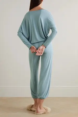 Eberjey Net Sustain Gisele Stretch-tencel Modal Pajama Set