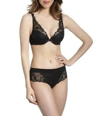 Simone Perele Wish Triangle Contour Bra - Black