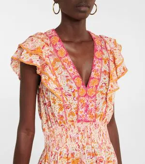 Poupette St Barth Camila Floral Mini Dress