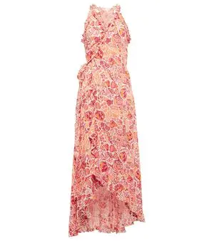 Poupette St Barth Tamara Printed Maxi Dress
