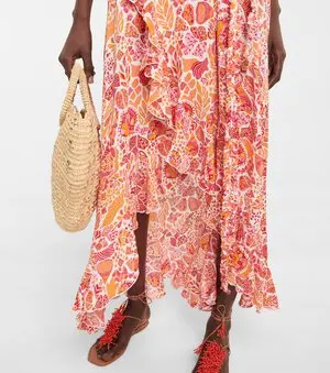 Poupette St Barth Tamara Printed Maxi Dress