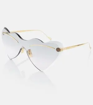 Loewe Heart-shaped Sunglasses - Multicoloured