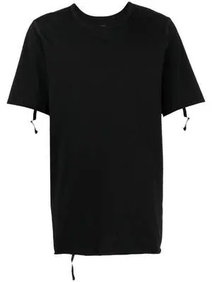 ISAAC SELLAM EXPERIENCE Seam-detailing Cotton T-shirt