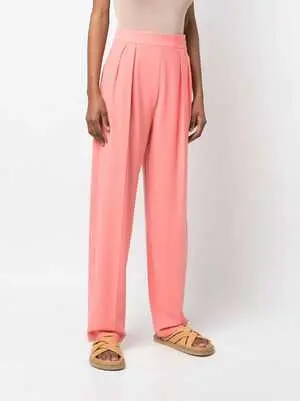 Patrizia Pepe High-waisted Straight Trousers