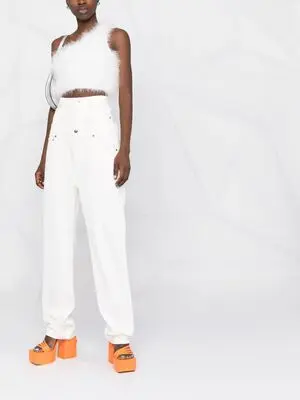 AC9 Panelled High-waisted Jeans