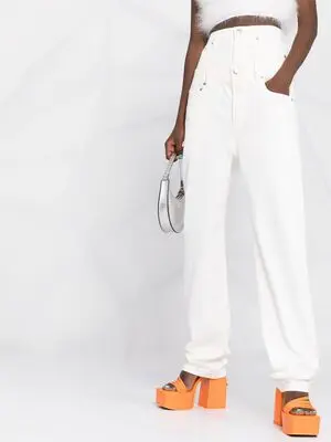 AC9 Panelled High-waisted Jeans