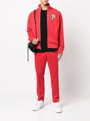 PURPLE BRAND Logo-print Track Pants