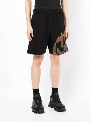 MISBHV Monogram-smiley Track Shorts