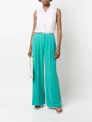 Patrizia Pepe High-waisted Wide-leg Trousers