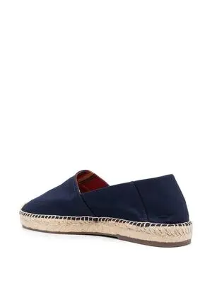 Ralph Lauren Polo Pony-embroidered Flat Espadrilles