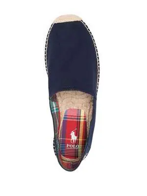 Ralph Lauren Polo Pony-embroidered Flat Espadrilles