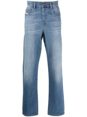 DIESEL® D-viker Straight-leg Jeans - Blue