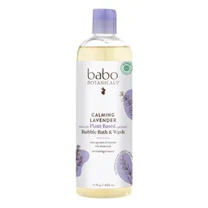 BABO BOTANICALS Calming Shampoo Bubble Bath & Wash Lavender & Meadowsweet - One-color