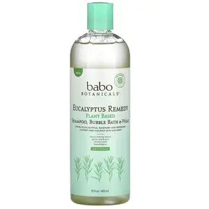 BABO BOTANICALS Eucalyptus Remedy Shampoo Bubble Bath & Wash - One-color