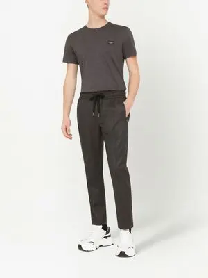Dolce & Gabbana Virgin Wool Track Pants