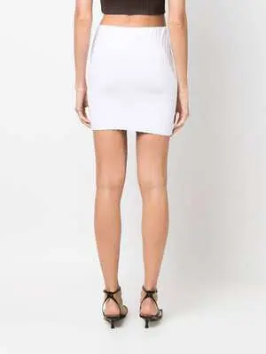 Cotton Citizen Ribbed-knit Mini Skirt