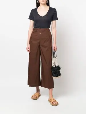 Closed Linen V-neck T-shirt